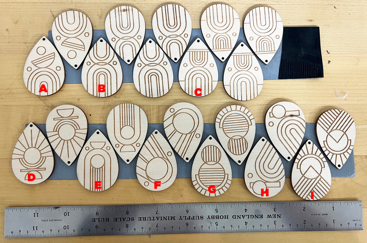 DIY Earring Kit – Pew Pew Lasercraft, LLC