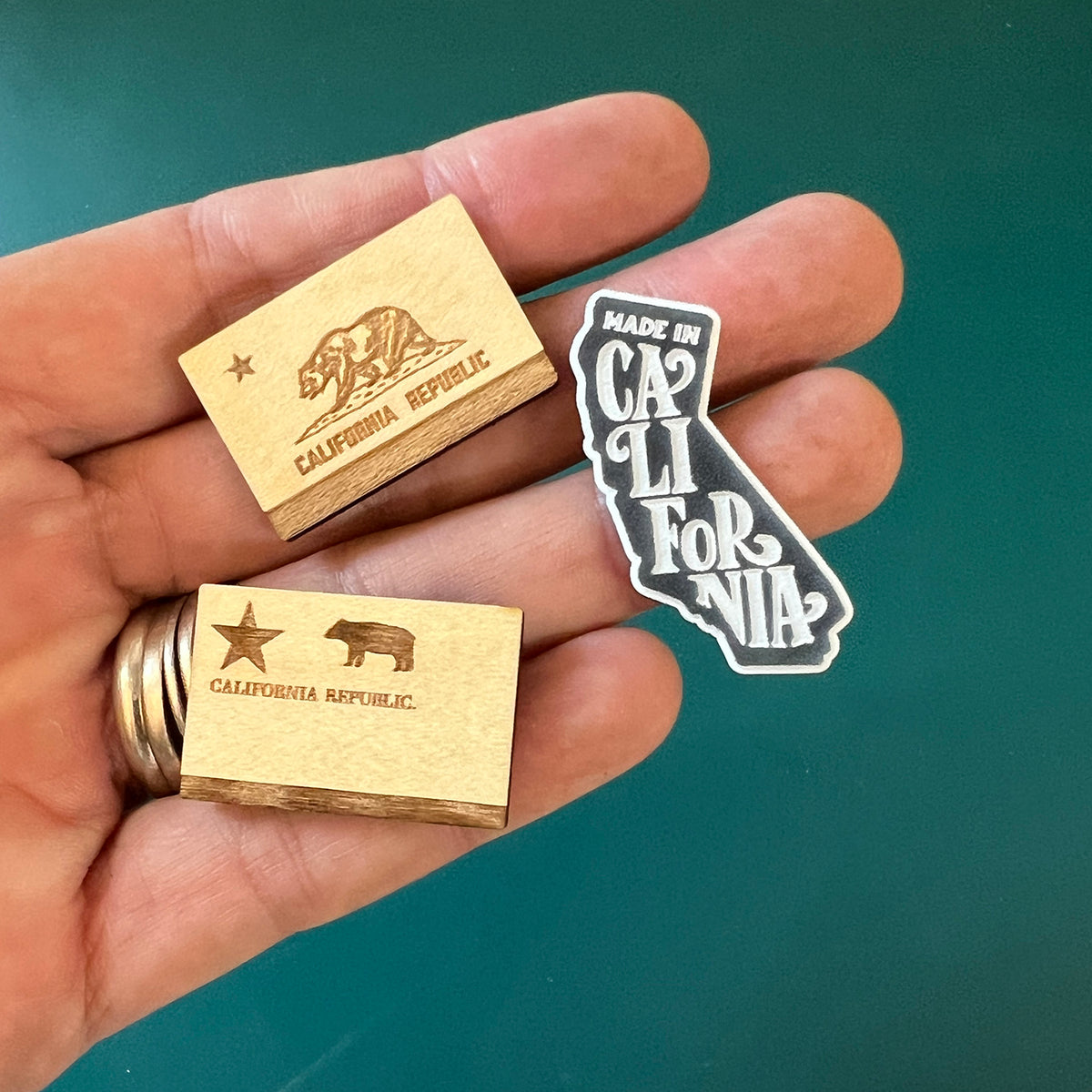 California State Pins – Pew Pew Lasercraft, LLC