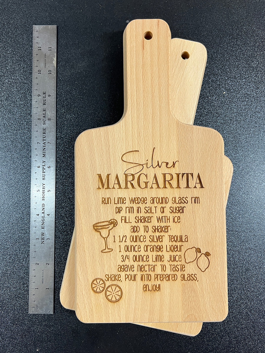 Margarita Recipe Board – Pew Pew Lasercraft, LLC