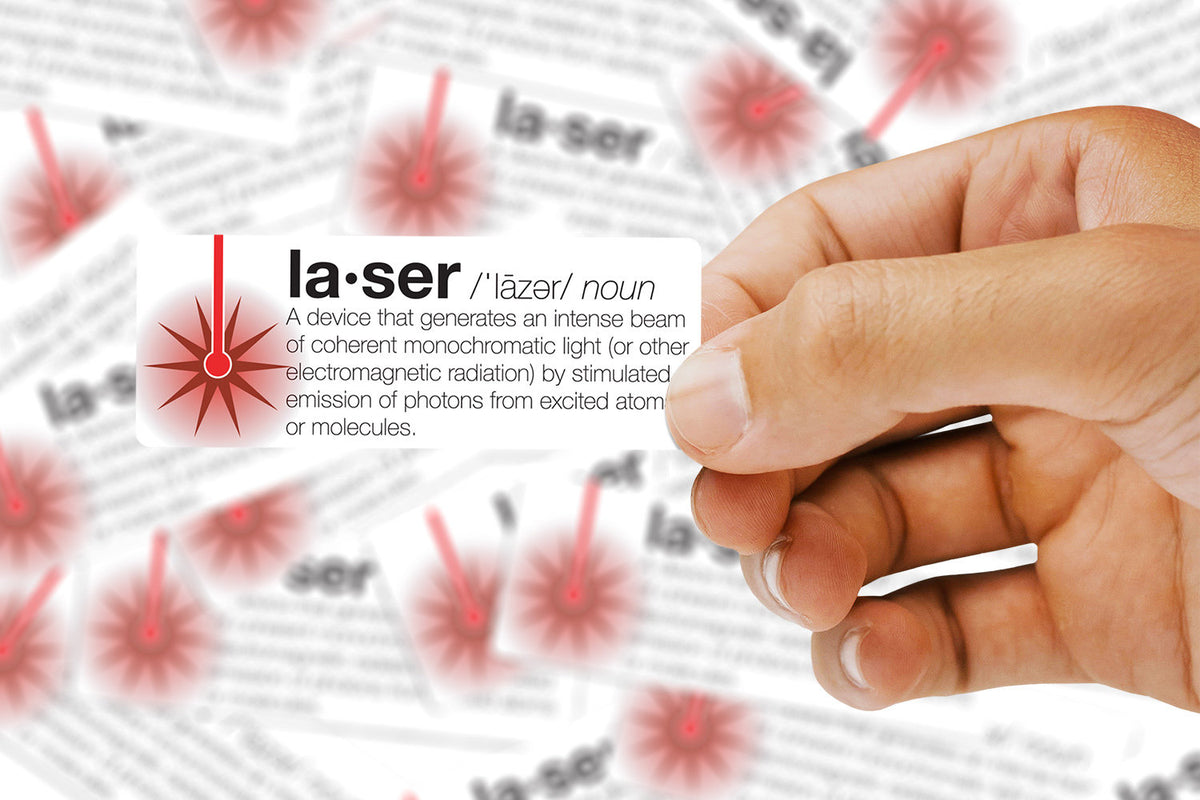 Laser Definition Sticker – Pew Pew Lasercraft, LLC